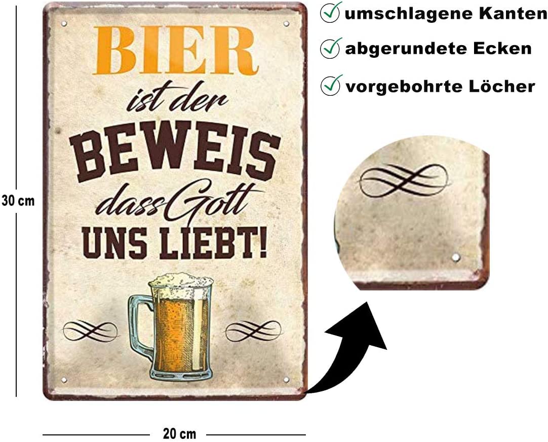 Spannende Blechschilder Lustige Sprã¼che Bild